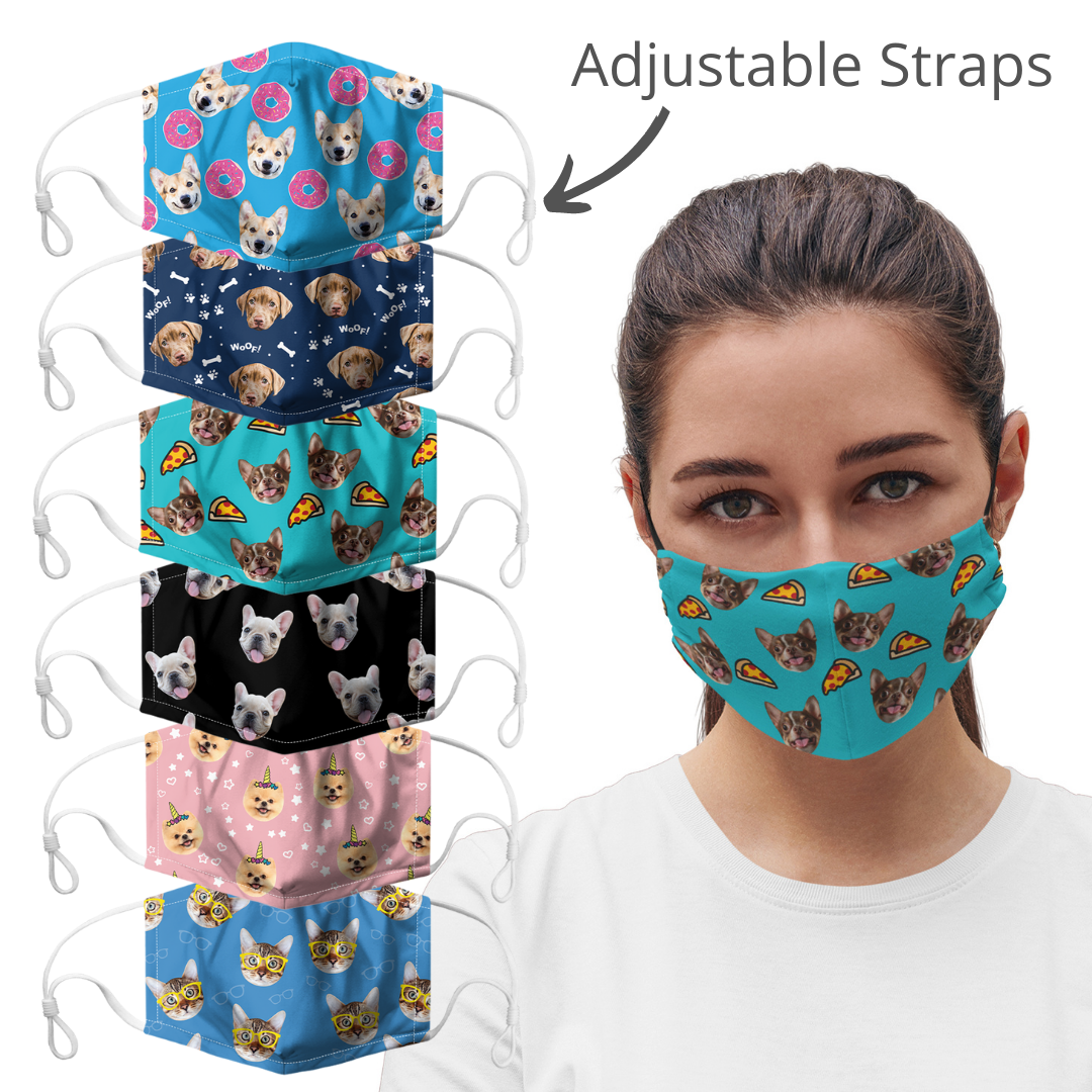 Custom Face Masks | Petsies